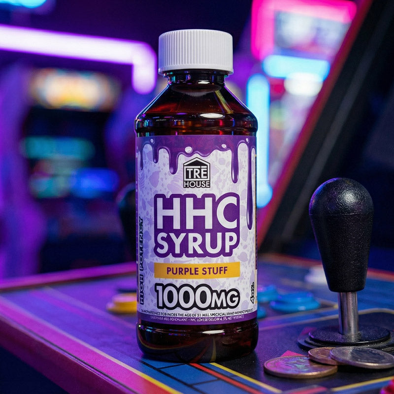 THC Syrups | Delta 8 & Delta 9 THC Syrup Bottles - TRĒ House