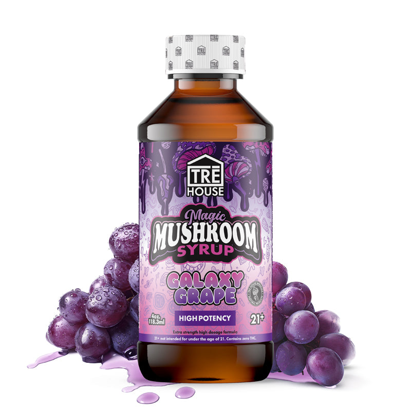 Mushroom Syrups | Natural & Unique Blend Mushroom Extracts - TRĒ House