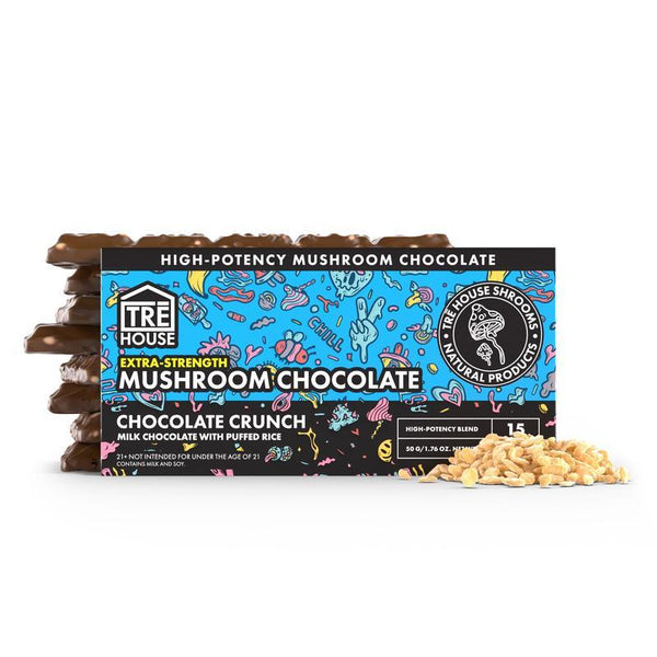 Extra-Strength Mushroom Chocolate Bar - 5 Flavors - TRE House