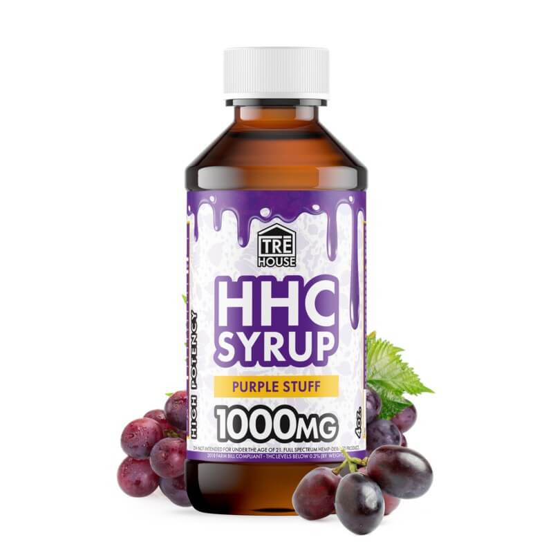 THC Syrups | Delta 8 & Delta 9 THC Syrup Bottles - TRĒ House
